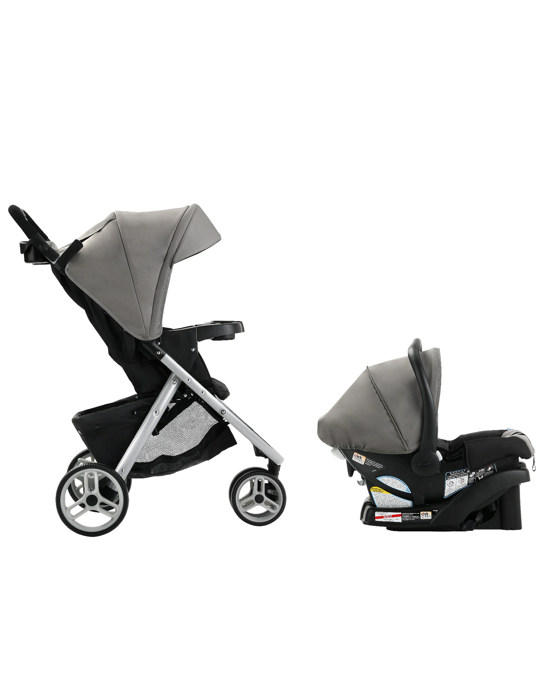 Carrito + Baby Seat Tempo Pipp para RN a 14kg - Tienda Graco