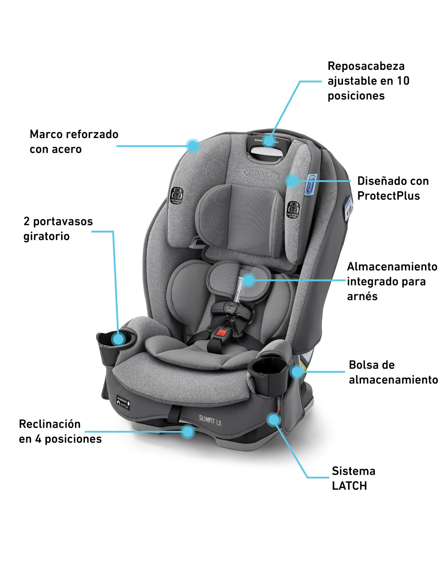 Asiento para auto SlimFit LX 3 en 1 Shaw | Graco Baby